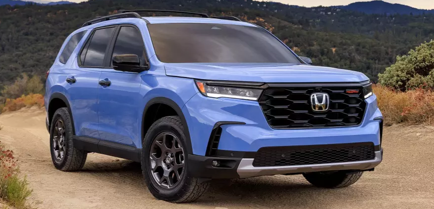 Компания HONDA представила новый кроссовер HONDA Pilot IV поколения