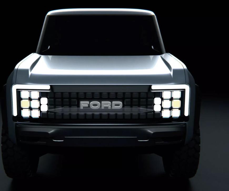 Компактный электрический внедорожник Ford MINI Bronco представлен на ...