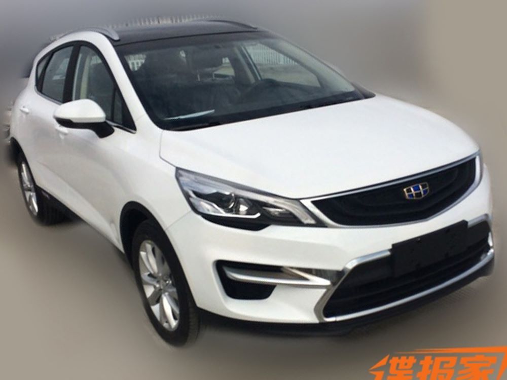 Появились свежие фотографии Geely Emgrand S7 – он же Geely Cross