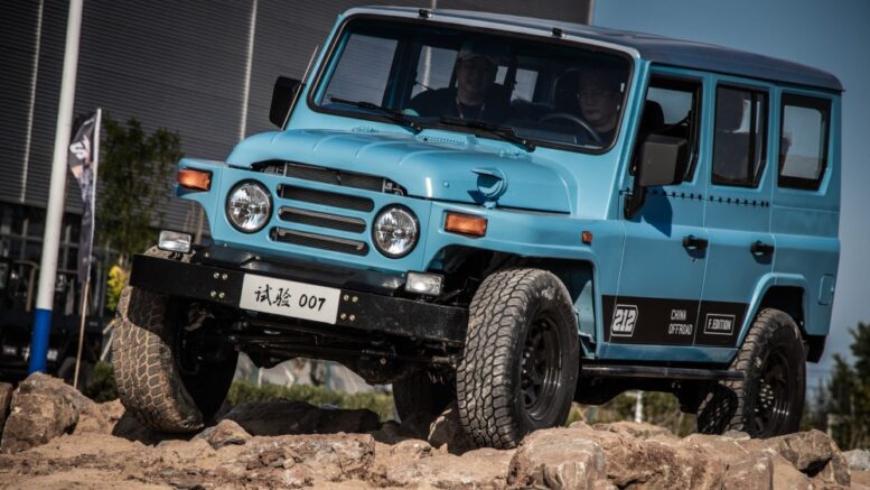 В Китае стартует прием заказов на внедорожник BJ212 второго поколения